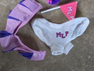 Cheerleader Complete Outfit Ponywear Pony Wear Mlp G1 My Little Pony ...