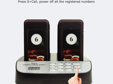Wireless Calling System For Restaurant Shop Bar Food Truck For Sale in ...