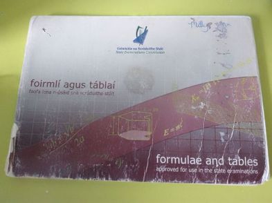 Maths Formula Logtable For Sale in Bray, Wicklow from Jen1509.