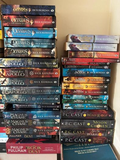 Rick Riordan Collection Percy Jackson Heroes Of Olympus Trials Of ...