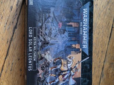 Games Workshop Warhammer 40k Astra Militarum Lord Solar Leontus For ...