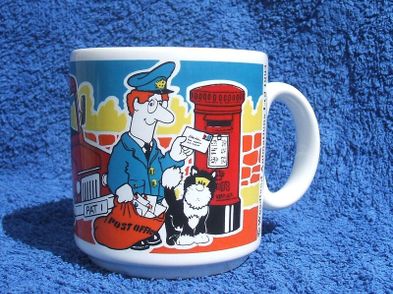 Postman Pat Woodland Animations Ivor Wood A Childs Mug Showing ...