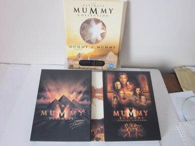 The Ultimate Mummy Collection The Mummythe Mummy Returns 4 Dvd Box Set ...