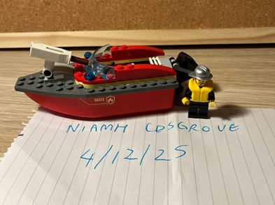 Lego Fire Boat For Sale in Skerries, Dublin from donedealuser (#7be68)