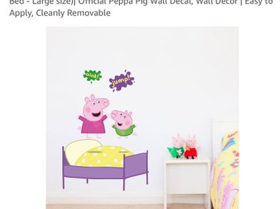 Peppa Pig Wall Decal For Sale in Greystones, Wicklow from Valentina516