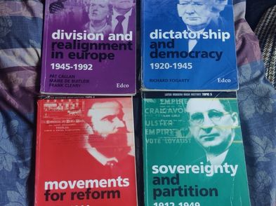 Edco Modern History Of Europe Ireland Leaving Cert 2004 Textbooks X 4 ...