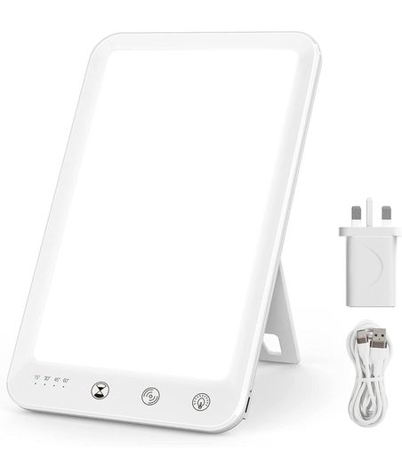 Sad Lamp 10000 Lux Daylight Light Therapy Lamp With Timer Function ...