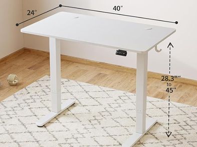 Standing Electric Desk 100x60cm Stand Up Table For Sale in Inchicore ...