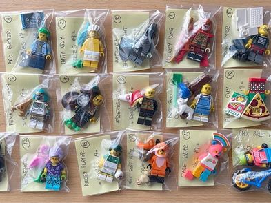 Lego Minifigure Series 19 Complete Set Sept 2019 For Sale in Killarney ...