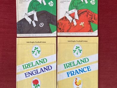Rugby Programmes For Sale in Churchtown, Dublin from amcor