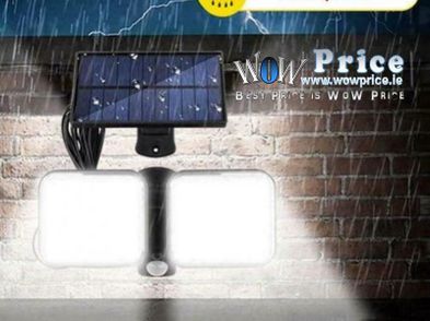 37441 Jd 2109 120 Smd Led Solar Sensor Lamp Wall Light Panel in ...