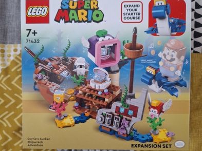 Lego Super Mario Dorries Sunken Shipwreck Adventure Expansion Set For ...