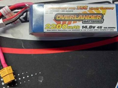 Overlander Supersport Pro 2200mah 4s 148v 35c Lipo Battery For Sale in ...