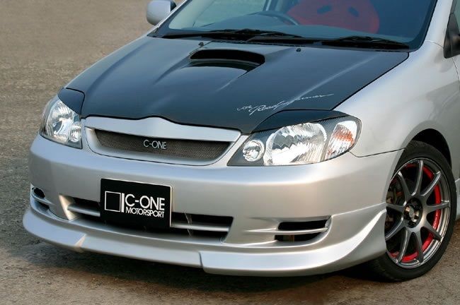 C One Motorsport Front Lip Toyota Corolla Fielder E12 Saloon Estate For ...