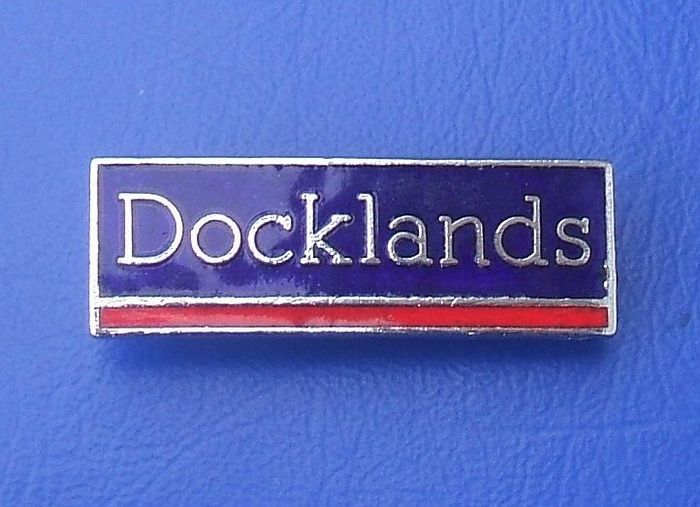 Docklands Light Railway Dlr London Livery Badge C1980s For Sale in ...