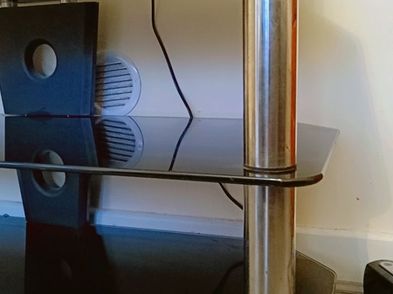 Glass Tv Unit In Perfect Condition For Free Collection From Navan For ...