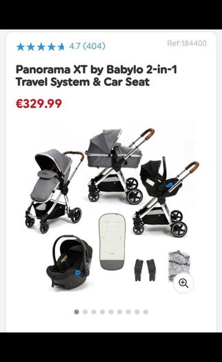 Stroller Babylo Panorama Foldable Travel System For Sale in Adamstown ...