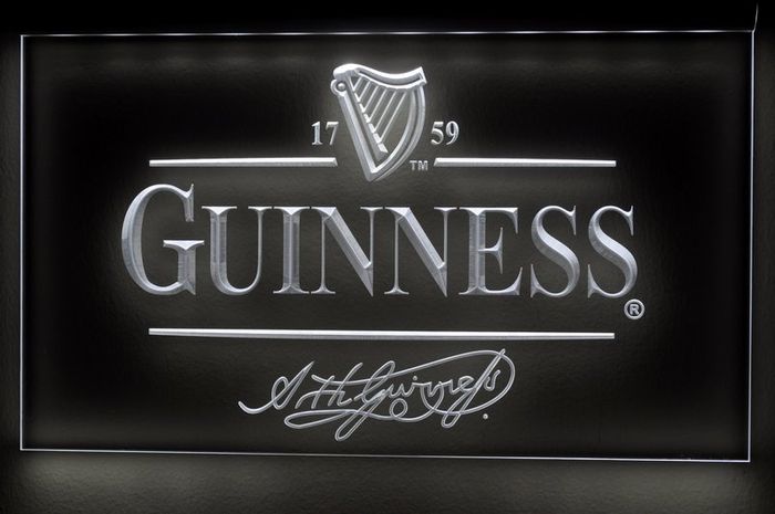 Guinness Neon Light Sign Lamp Gift Crest Decor For Sale in Enfield ...