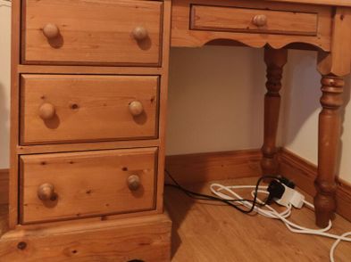 Solid Wood Dressing Table For Sale in Tara Hill, Wexford from Rosiekins