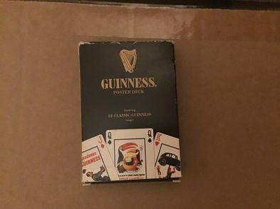 Guinness Playing Cards For Sale in Ashtown, Dublin from pubstuff