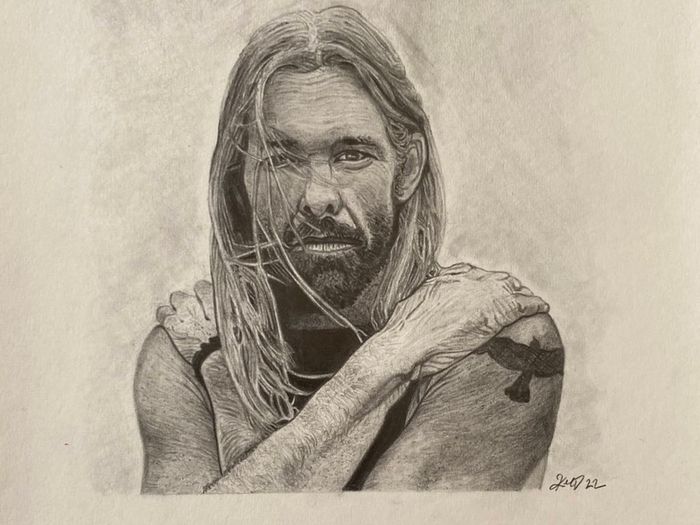 Pencil Drawing Of Taylor Hawkins For Sale in Drogheda, Louth from Kungk