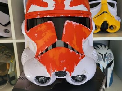 332nd Black Series Clone Trooper Helmet Ahsoka Full Size Role Play Sat ...