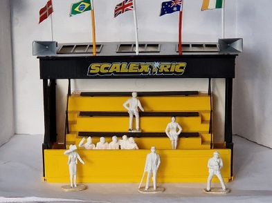 Scalextric C705 Classic Grandstand With Spectators Scenic For Sale in ...