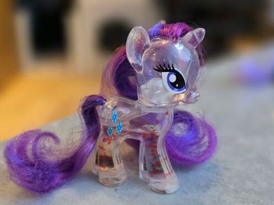Rarity Brushable Cutie Mark Magic Water Cutie Mlp G4 My Little Pony For ...