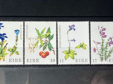 1978 Irish Eire Stamps Wild Flowers Full Set Mnh For Sale in Carrick-on ...