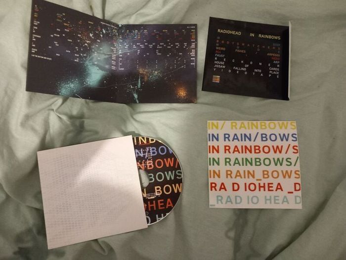 Radiohead In Rainbows Cd All Original Stickers Included For Sale in ...