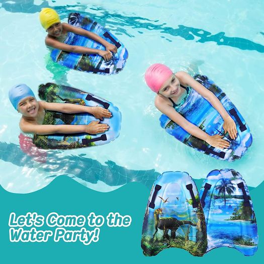 Inflatable Surfing Bodyboard Portable Floating Surf Board Slip Slide ...