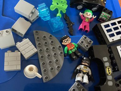 Lego Duplo Batcave Adventure Batman Robin The Joker Near Complete Lego ...