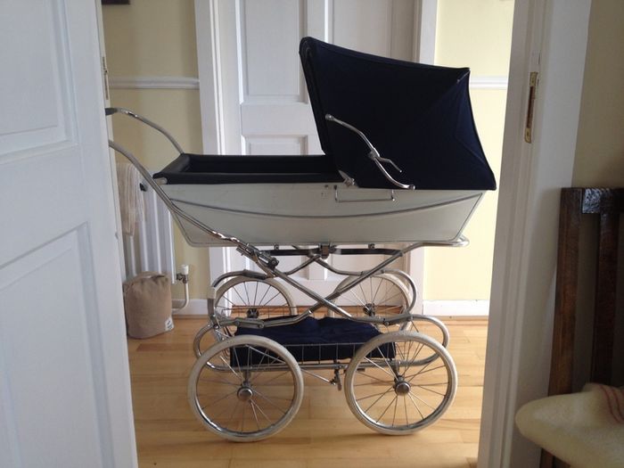 Vintage Silver Cross Pram For Sale in Knocklyon, Dublin from mkm1976