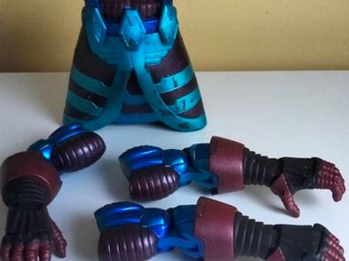 Marvel Legends Baf Galactus Series Upper Torso And Arms Build A Figure ...