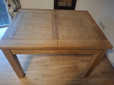Solid Wood Extendable Kitchen Table For Sale in Ashtown, Dublin from ...