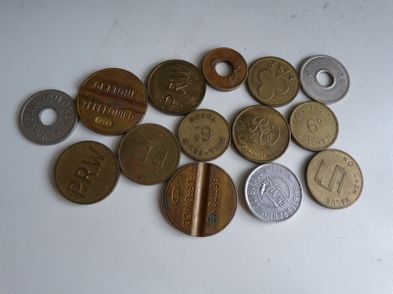 Mixed Group Of Old Tokens For Sale in Artane, Dublin from poemsbym