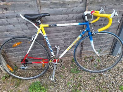 Raleigh Quasar Road Bike Reynolds 531 Frame Mavic Ma2 Rim Vintage ...
