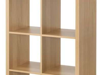 Kalax Shelve Unit Oak Effect For Sale in Rathmines, Dublin from vinimoll
