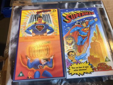 Superman Vhs Tapes For Sale in Carlanstown, Meath from loisobrien