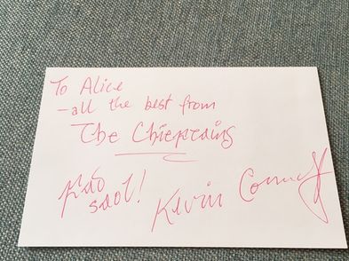 Kevin Conniff From The Chieftains Autograph For Sale in Celbridge ...