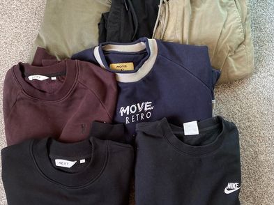 7 X High Quality Sweatshirts Tops And Pants Joggers Zara Next Jack ...