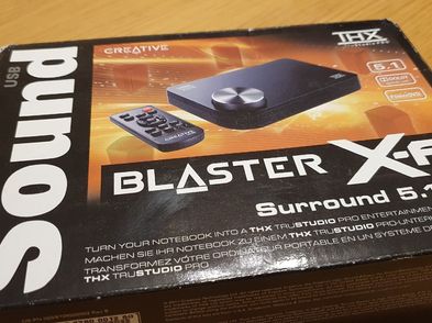 Creative Soundblaster X Fi Usb Sound Card For Sale in Temple Bar ...