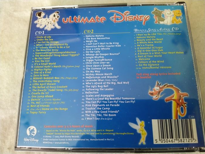 Ultimate Disney 2cd For Sale in Portlaoise, Laois from DvdsCds4Sale