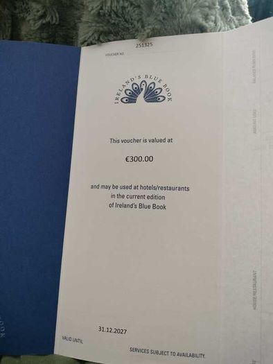 Blue Book Voucher For Sale in Kilmainham, Dublin from gillyken