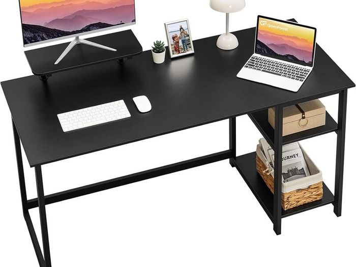 Computer Desk With Monitor Stand120cm Home Office Desk With Reversible ...