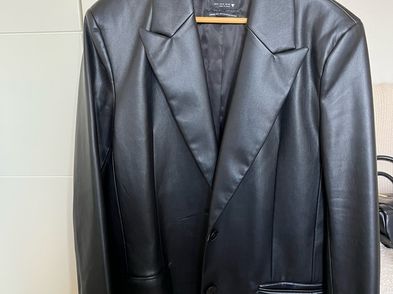 Leather Blazer Zara For Sale in Bray, Wicklow from SorchaF1234