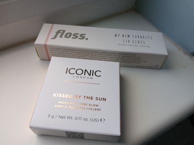 Floss Lip Gloss And Iconic London Kissed By The Sun Multi Use Cheek ...