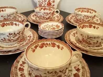 Spode Indian Tree Coffee Pot Set For Sale in Lusk, Dublin from algisnatasha