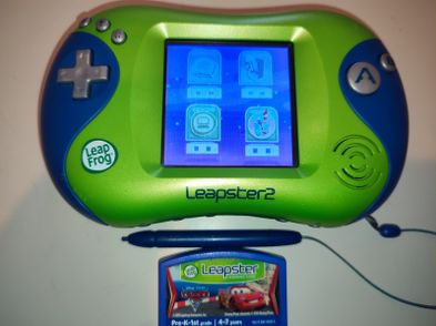 Leap Frog Leapster 2 Childs Console With Disney Pixar Cars Game For ...