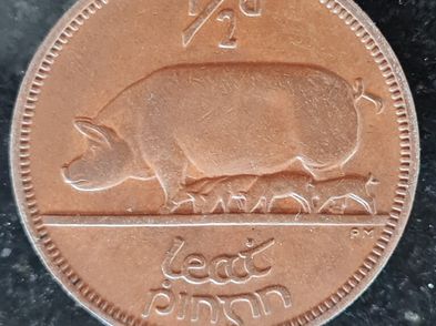 Ireland 1949 Excellent Half Penny Coin For Sale in Adare, Limerick from ...